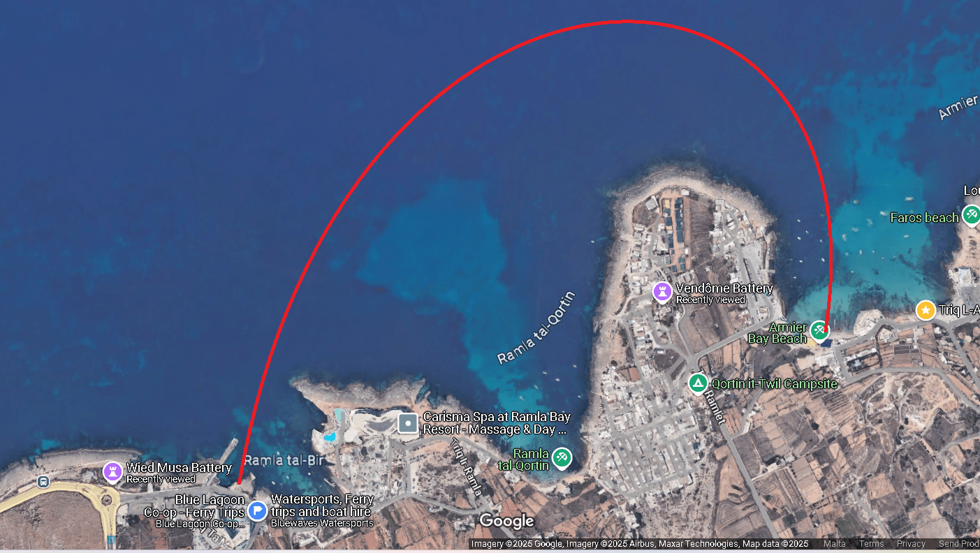 Armier Bay - Malta – Boat Rides | Blue Lagoon Ferry Trips | Boat Hire ...